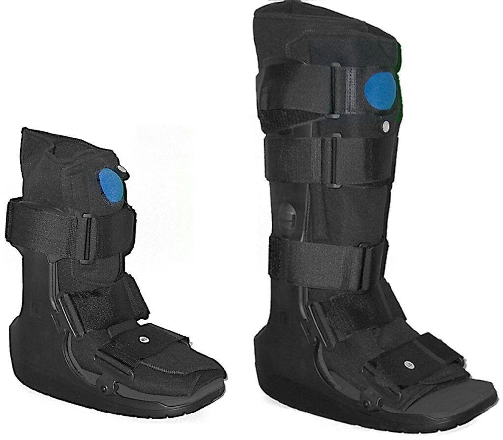 Férula de tobillo neumática con cintas – Globe Medica International